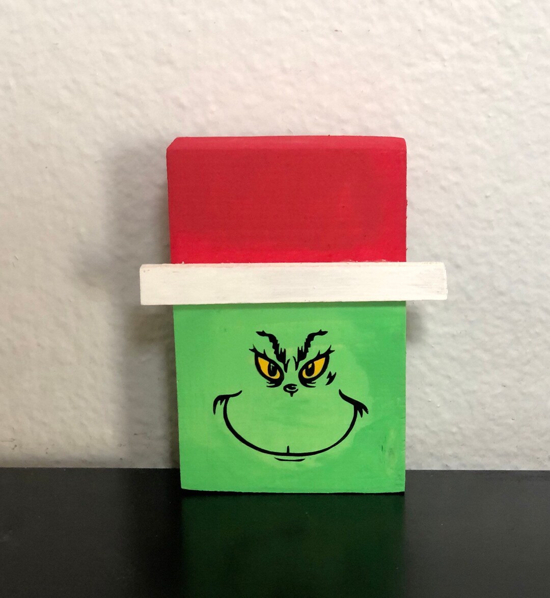 Grinch Tiered Tray Decor - Etsy