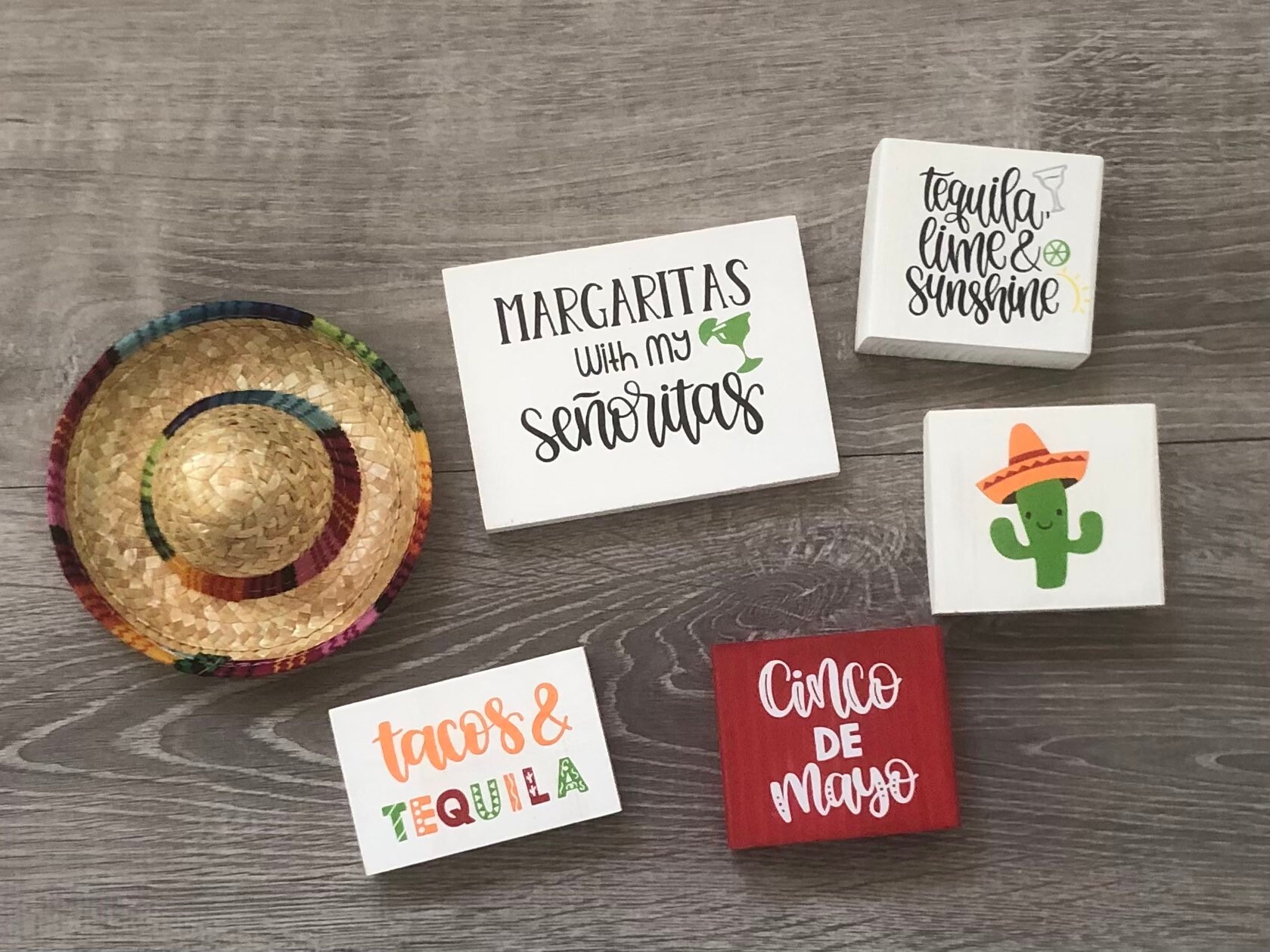 Cinco De Mayo Tiered Tray Decor - Etsy