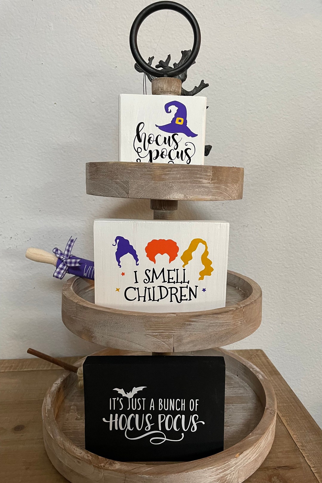 Hocus Pocus Tiered Tray Decor - Etsy