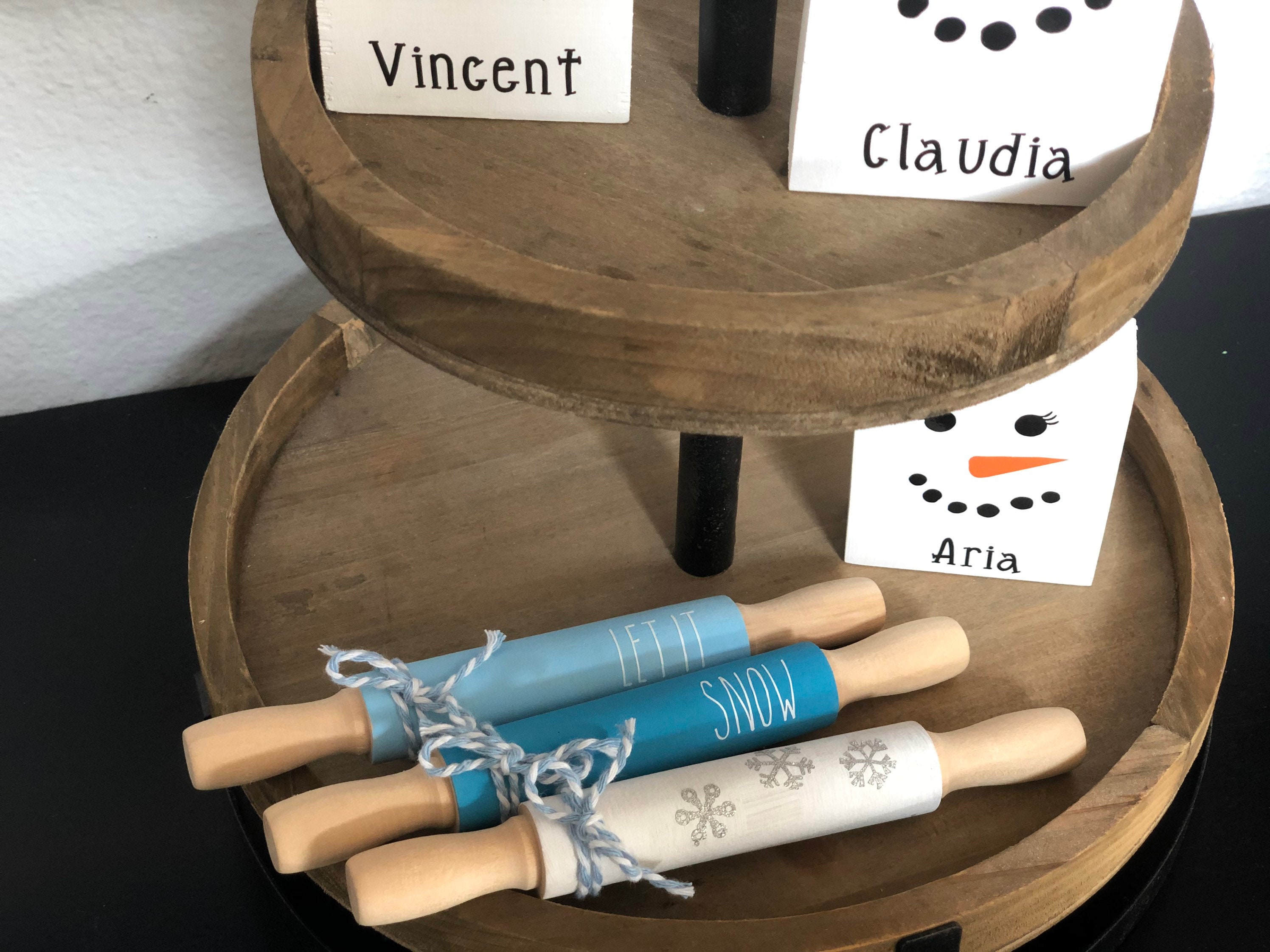 Winter Mini Rolling Pins - Etsy