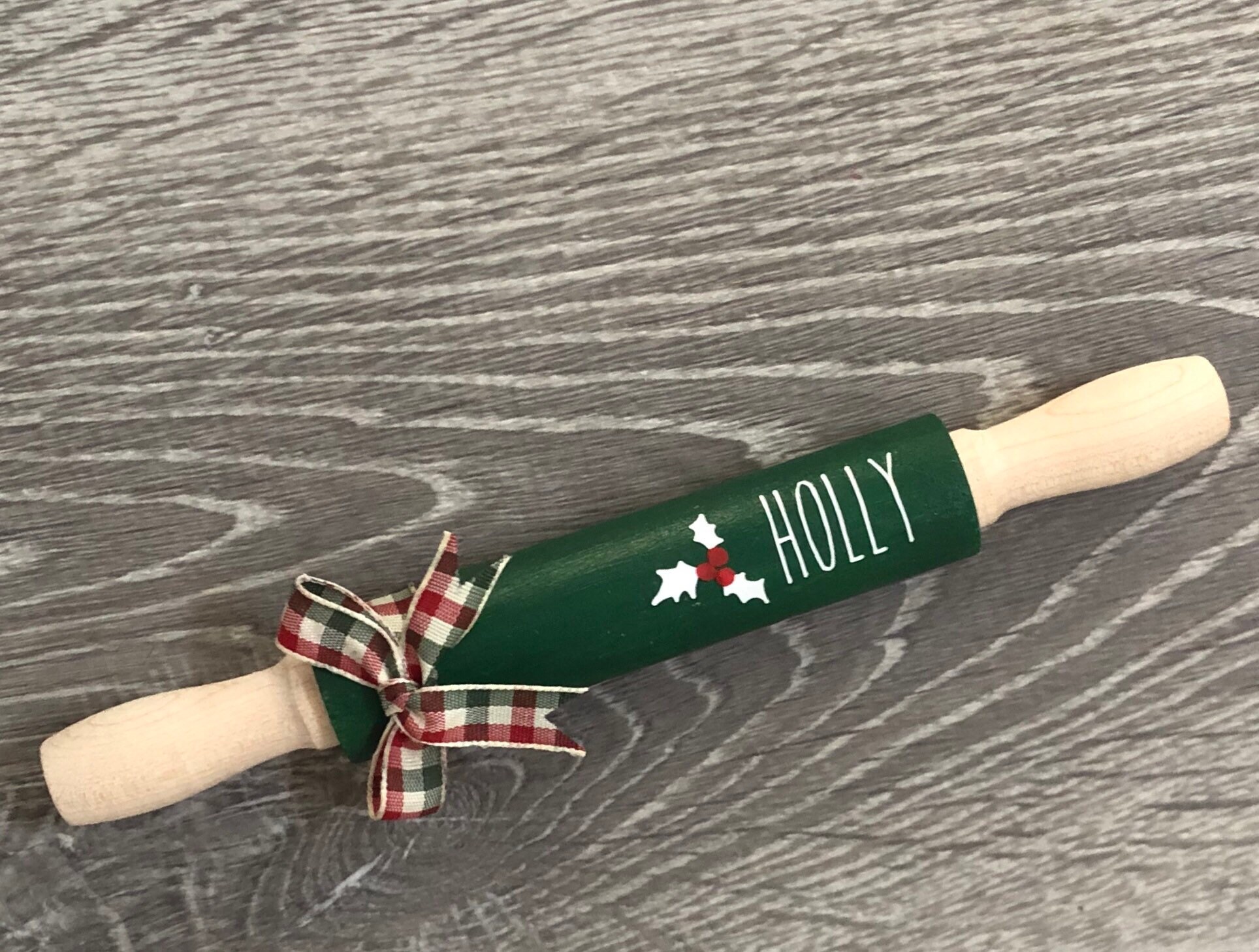 Christmas Mini Rolling Pins | Etsy