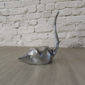 Vintage Silvertone Mouse Mid Century Modern / MCM Retro Unique Brass ...