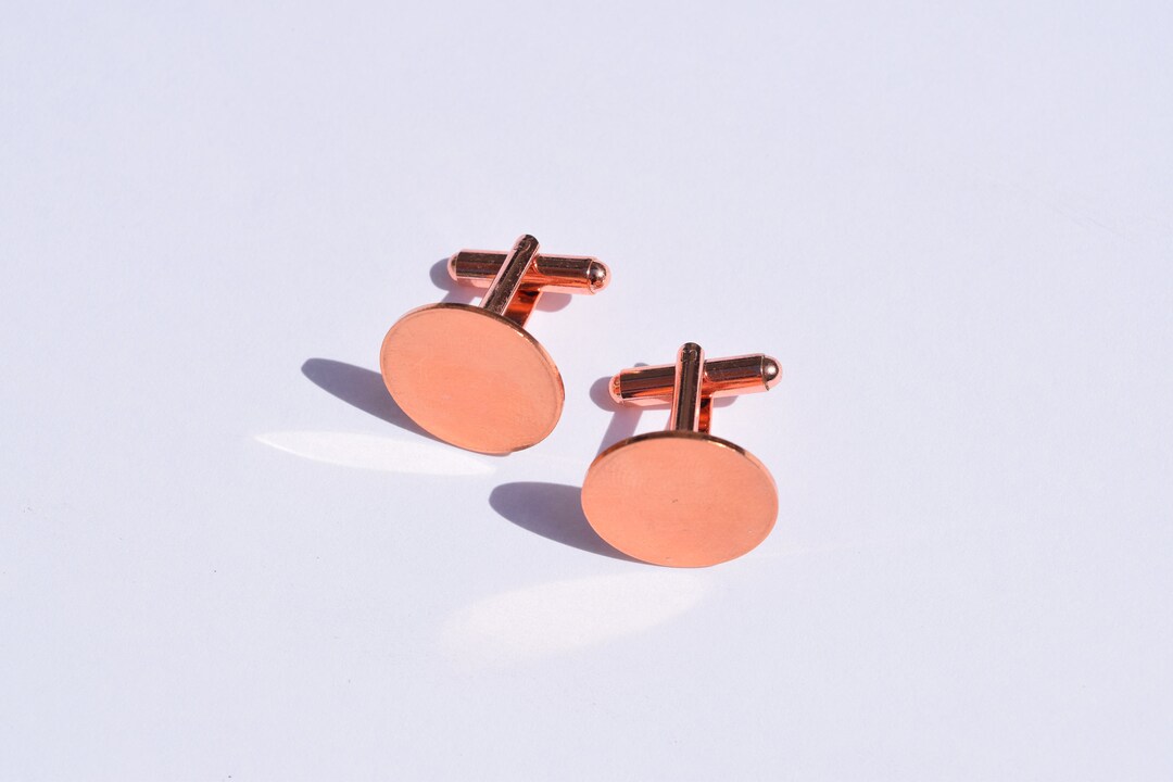 Copper Cufflinks | Best Man Groomsmen Proposal Gift | Groomsmen Gift ...