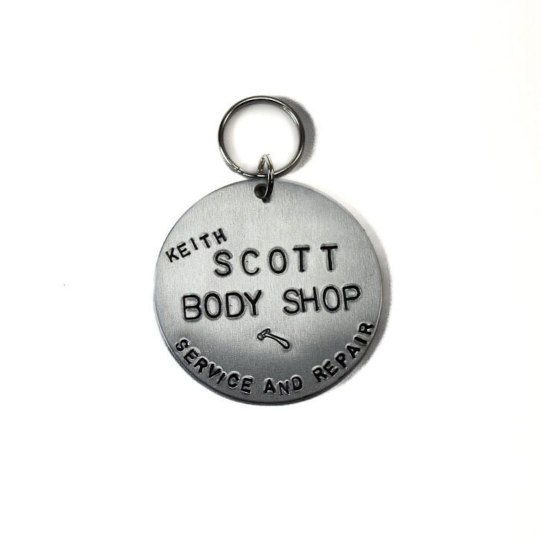 Keith Scott Body Shop Keychain / One Tree Hill Keychain / Tree Hill ...