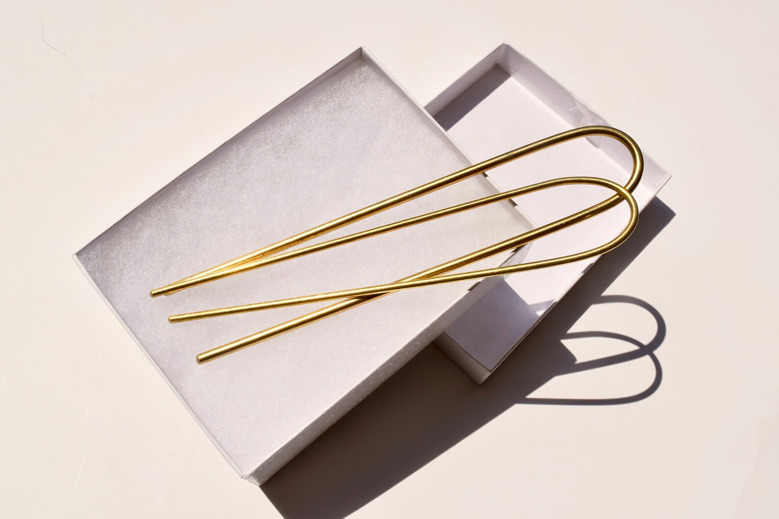 Brass Hair Pin Fork | Hair Wedding Accessory | Bridesmaid Gift | Bridal ...