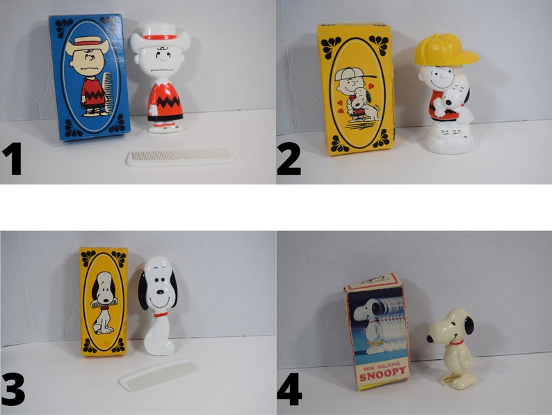 Vintage Snoopy Merchandise Collectibles Collection Peanuts - Etsy