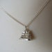 Edinburgh Castle Charm Pendant Necklace, Sterling Silver, Scotland ...