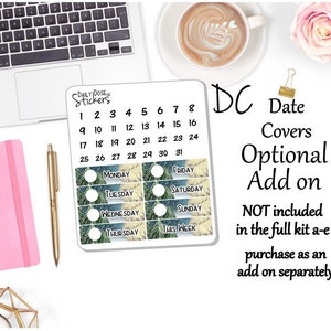 NEW! - Christmas Weekly Sticker Kit - Christmas Vacation Inspired ...