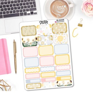 NEW Sunshine Days Weekly Sticker Kit Sticker Kit Planner Stickers Dd ...