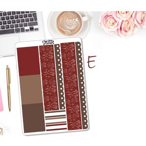 NEW! - Weekly Sticker Kit - Warm by the Fire - Stickers - Planner ...