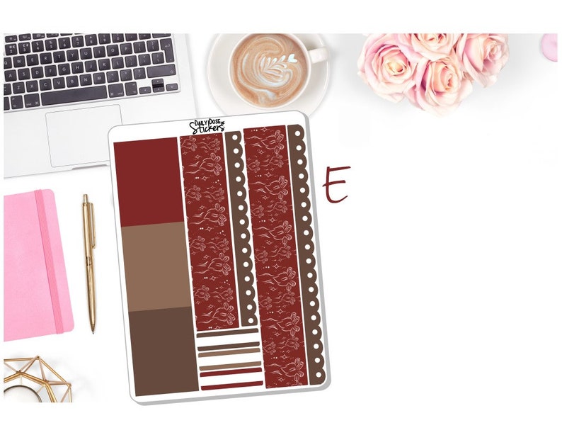 NEW! - Weekly Sticker Kit - Warm by the Fire - Stickers - Planner ...