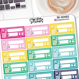 NEW! Colorful Sticker Order Tracker - Planner Stickers - Emily Ley ...