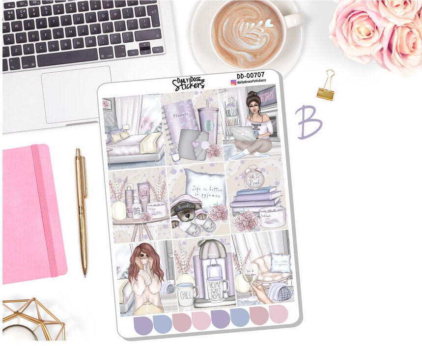 NEW Home Weekly Sticker Kit Sticker Kit Planner | Etsy