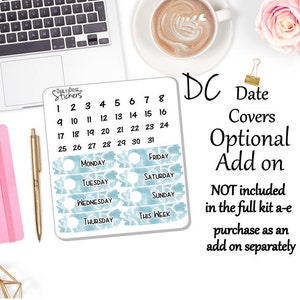 NEW Pool Day Weekly Sticker Kit Summer Weekly Kit - Etsy