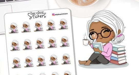NEW! Reading Character Stickers - Books - Reading Books - Madison ...