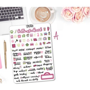 NEW! - Stickers - Weekly Sticker Kit - Pretty Pricklies - Sticker Kit ...