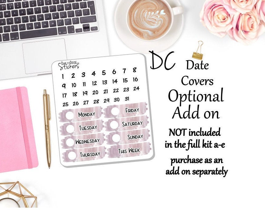 NEW! - Get Work Done Weekly Sticker Kit - Sticker Kit - Planner ...