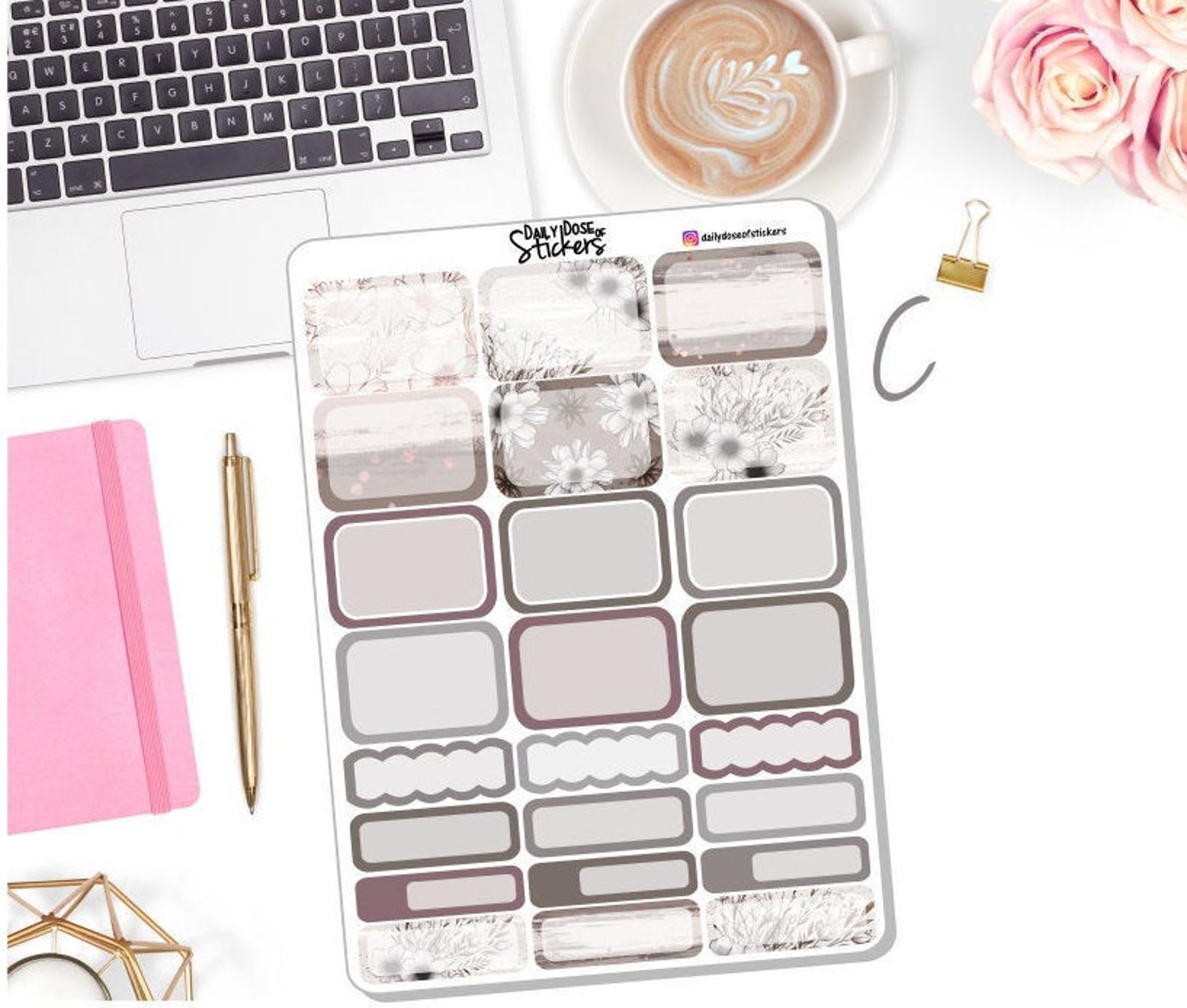 NEW Quite Weekly Sticker Kit Fall Sticker Kit Quiet | Etsy