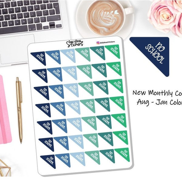 Corner Calendar Stickers - Etsy