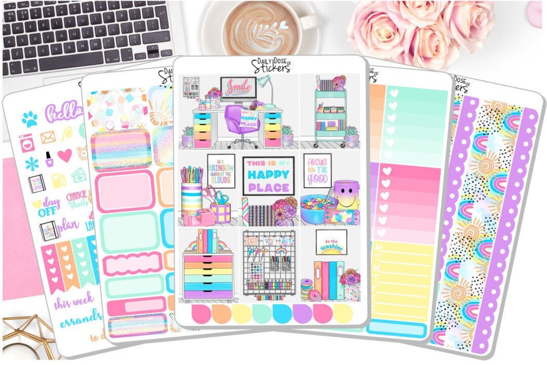 NEW! - This is My Happy Place - Weekly Sticker Kit - Sticker Kit ...