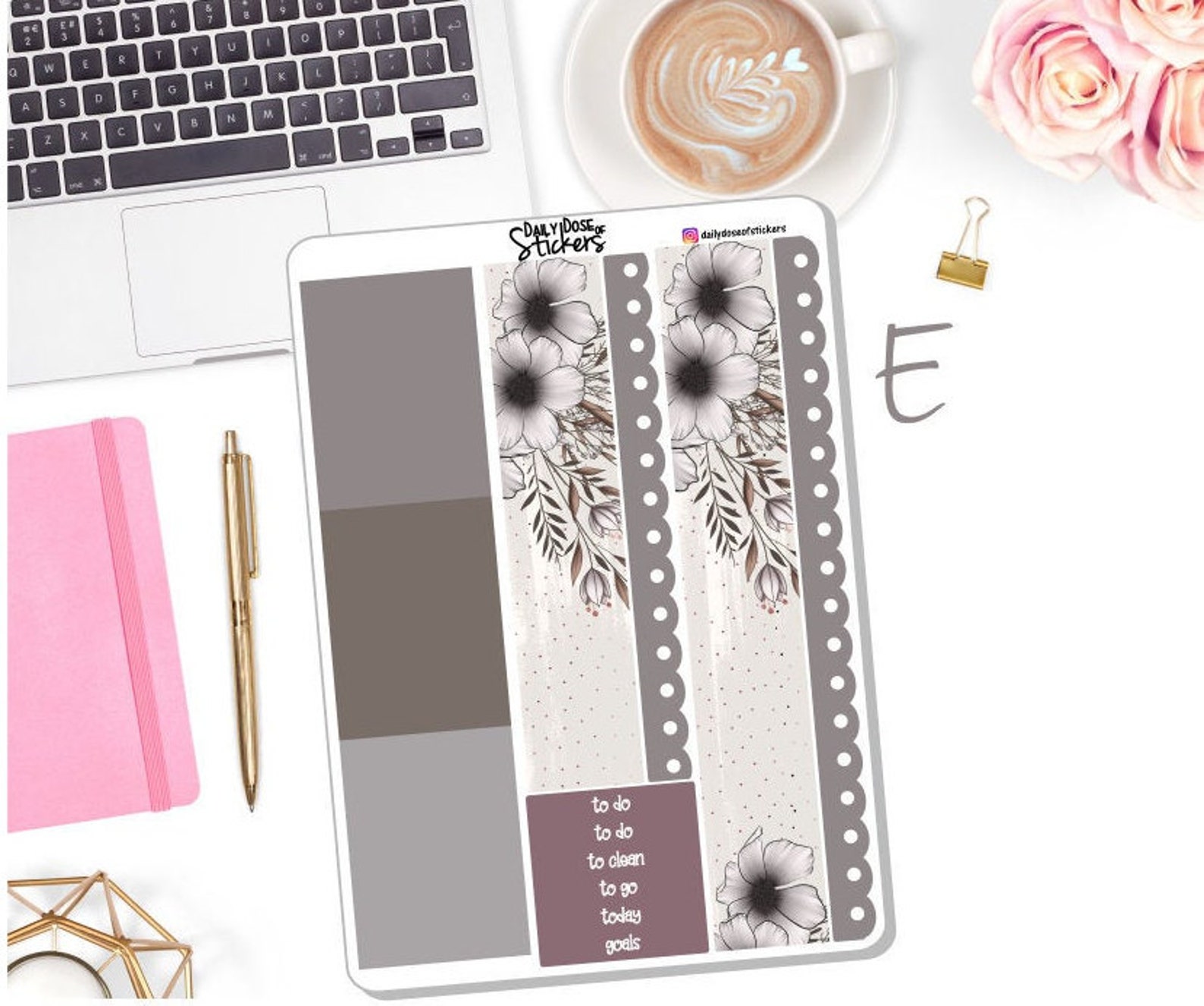 NEW Quite Weekly Sticker Kit Fall Sticker Kit Quiet | Etsy