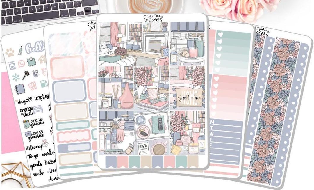 NEW! Weekly Sticker Kit - Spring Cleaning - Anytime Sticker Kit ...