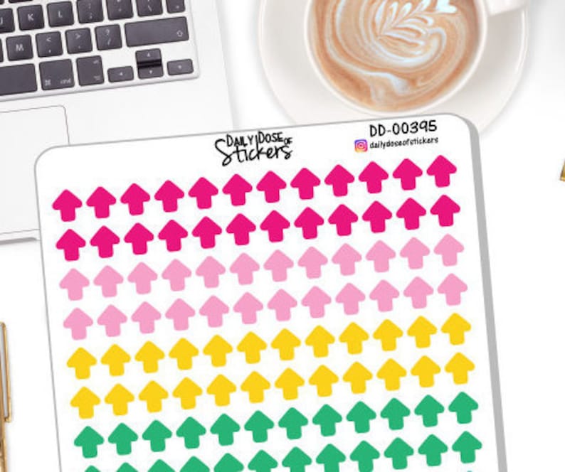 NEW! Colorful Mini Arrows - Planner Stickers - Emily Ley - Simplified ...