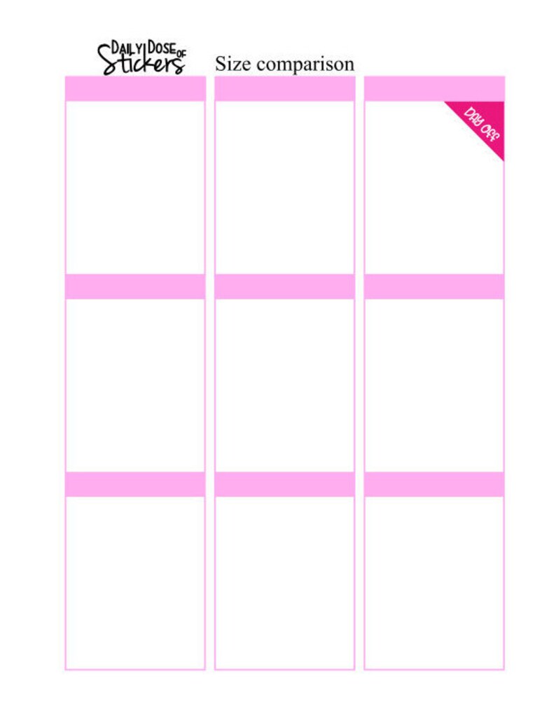 NEW Day off Stickers Calendar Corner Stickers Planner - Etsy