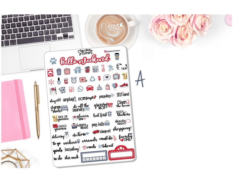 NEW Weekly Sticker Kit Patriotic July 4th Stickers - Etsy