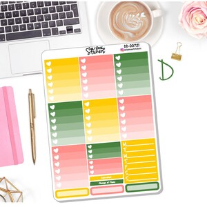 NEW! - Lemonade Weekly Sticker Kit - When Life Gives You Lemons Make ...