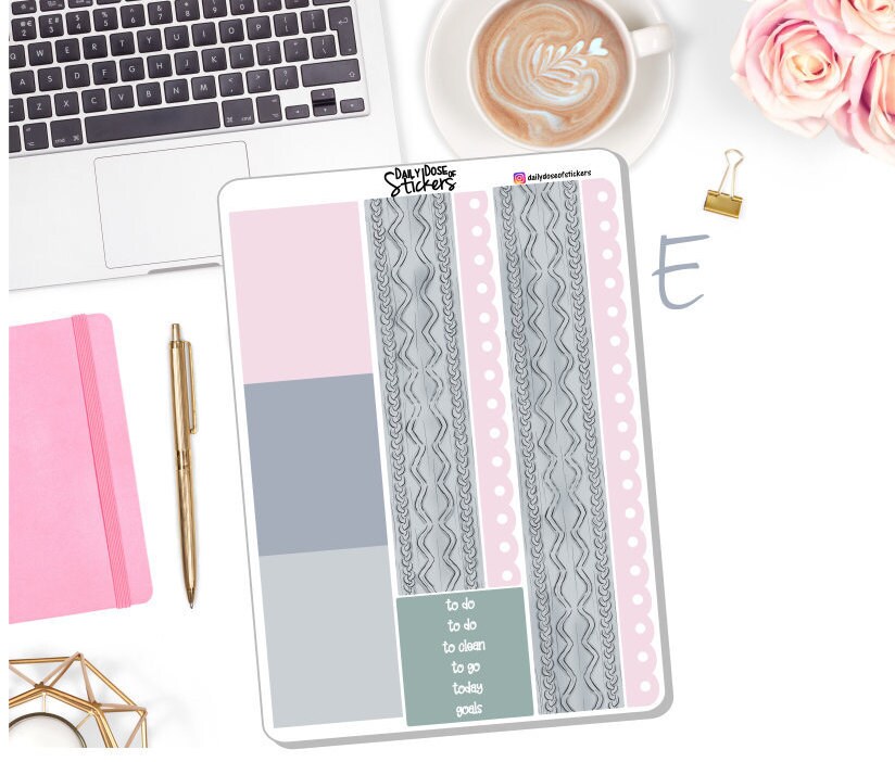 NEW Winter Weekly Sticker Kit Cozy Winter Winter | Etsy