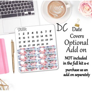 NEW! - 4th of July Weekly Sticker Kit - Independence Day - Sticker Kit ...