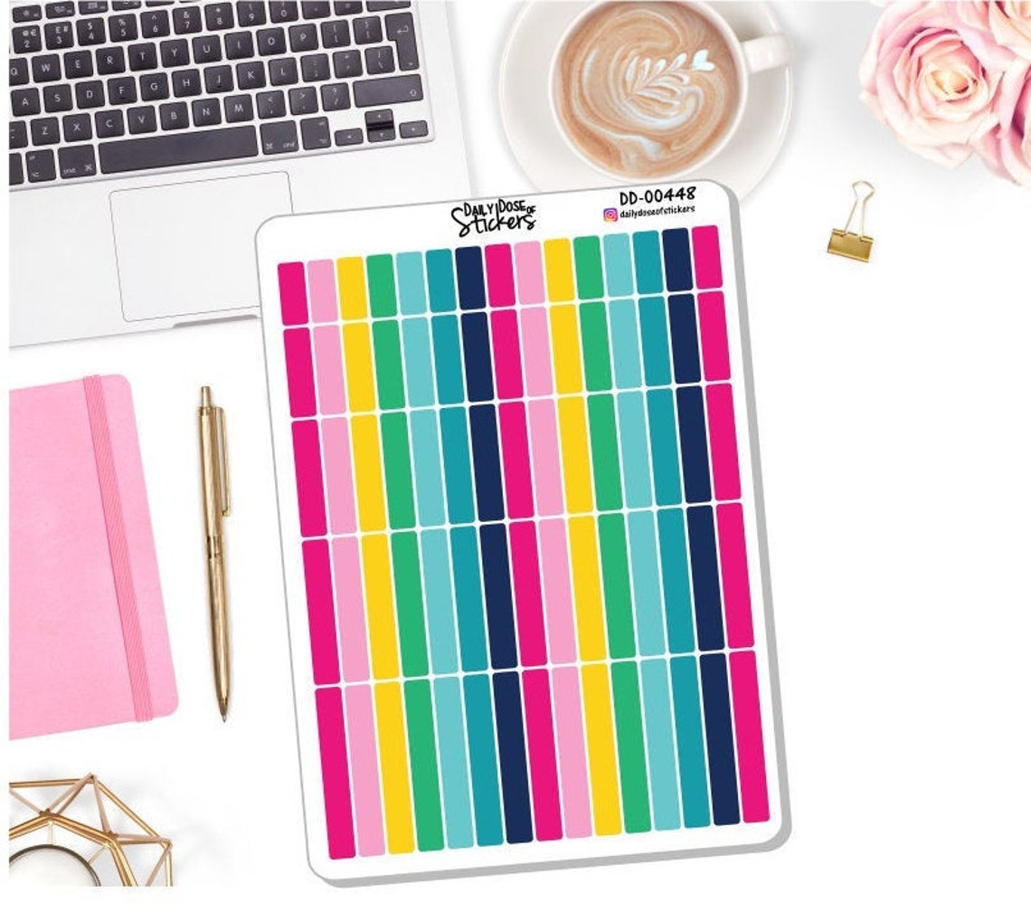 NEW! Colorful Time Block Strips - Block Time From 2 Hours - 6 Hours ...