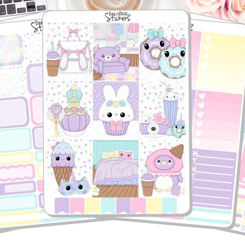 Kawaii Planner Stickers - Etsy