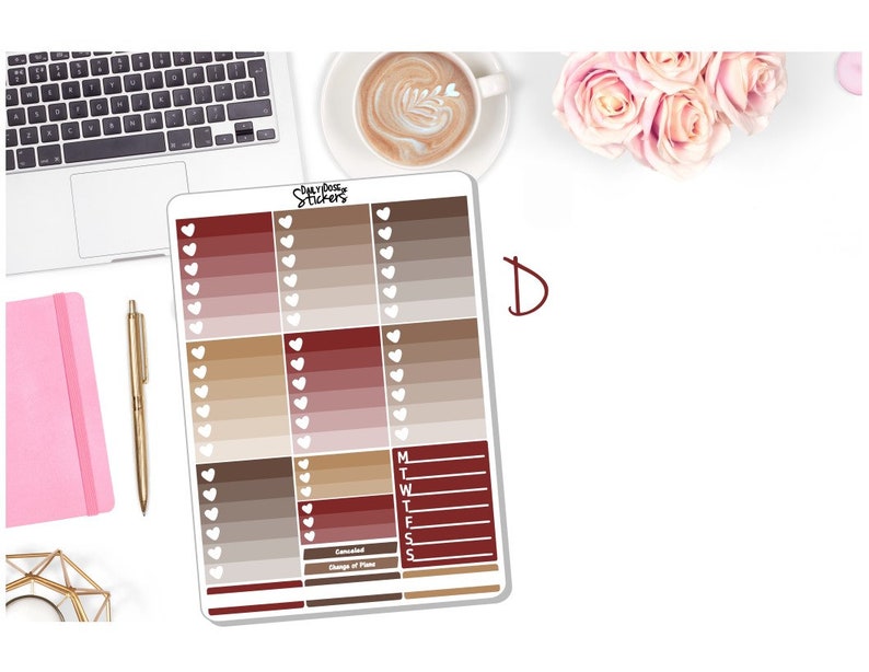 NEW! - Weekly Sticker Kit - Warm by the Fire - Stickers - Planner ...
