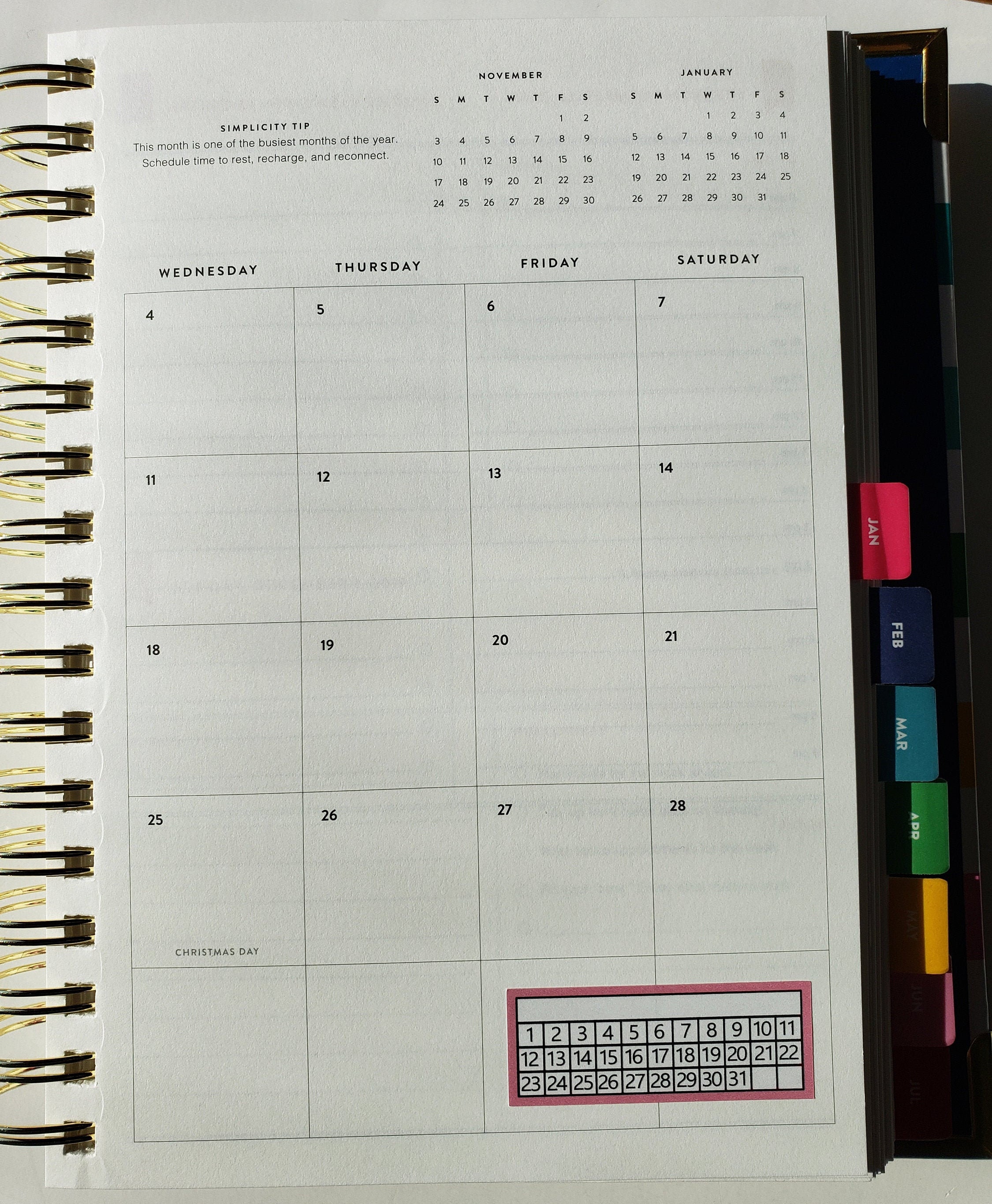 NEW Colorful Monthly Habit Tracker Planner Stickers Emily | Etsy