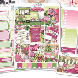 NEW! - Stickers - Weekly Sticker Kit - Pretty Pricklies - Sticker Kit ...