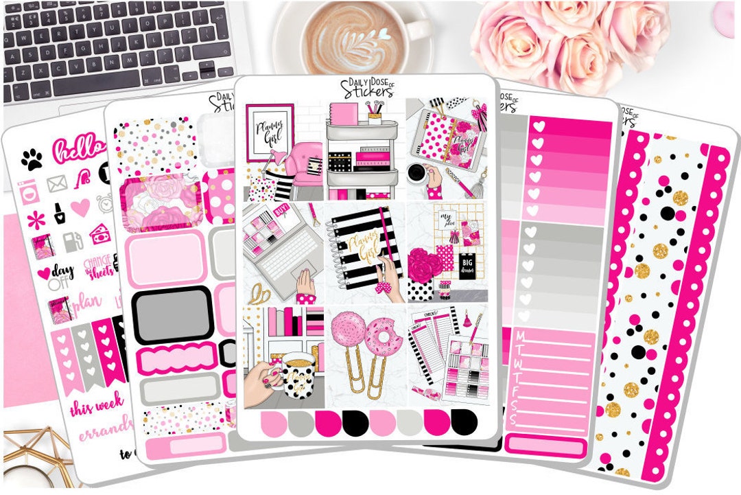 NEW! - Planner Sticker Kit - Planner Girl - Weekly Sticker Kit ...