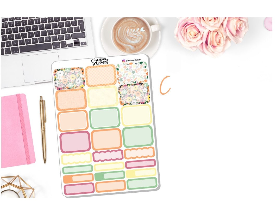 NEW Fall Weekly Sticker Kit Pumpkin Weekly Sticker Kit | Etsy