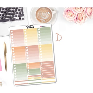 NEW! - Weekly Sticker Kit - Be Kind - Honey Bee - Planner Stickers Dd ...