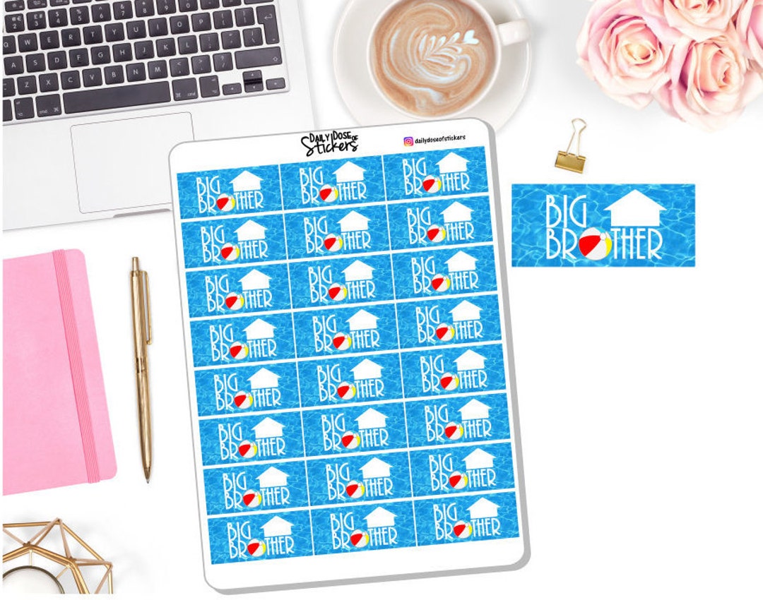 Big Brother Big Brother Stickers Planner Stickers - Etsy