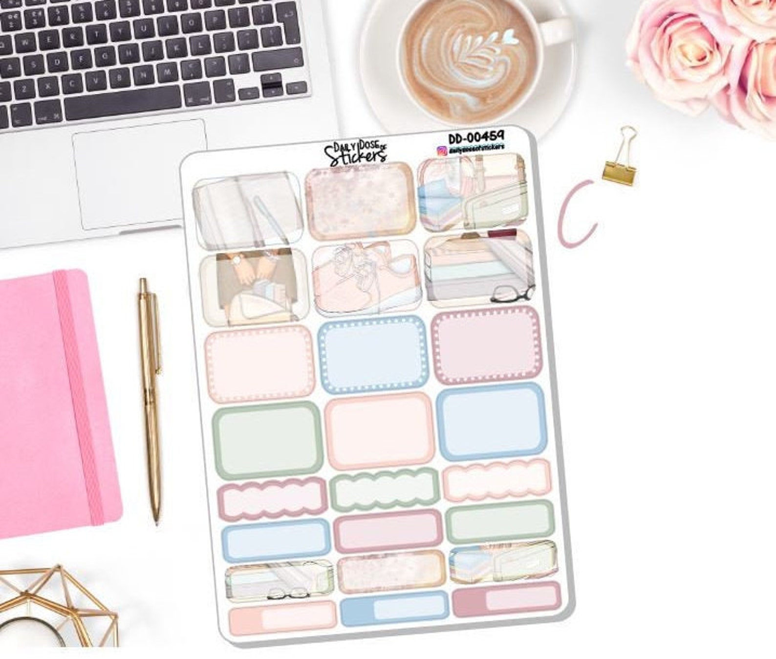 NEW Weekly Sticker Kit Learn Something New Today School - Etsy