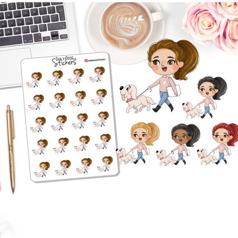 Walk Stickers - Etsy