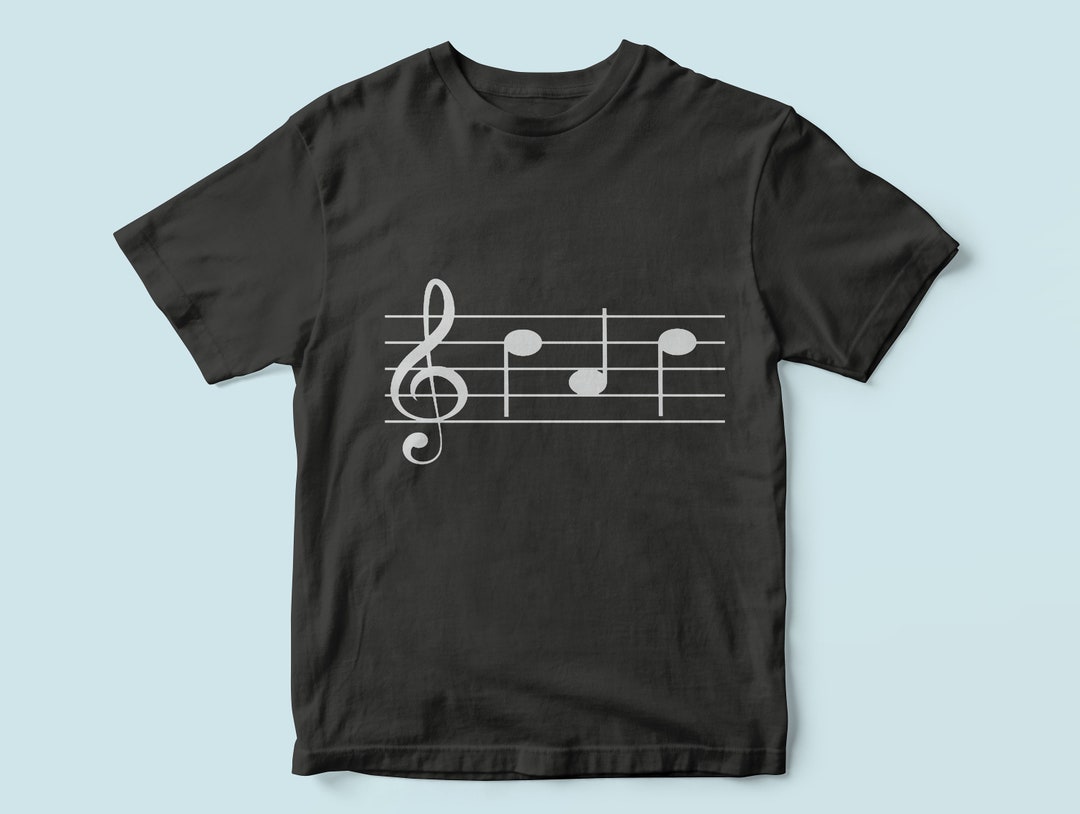 DAD Music Note Shirt, Special and Surprise Gift for Dad, Christmas Gift ...