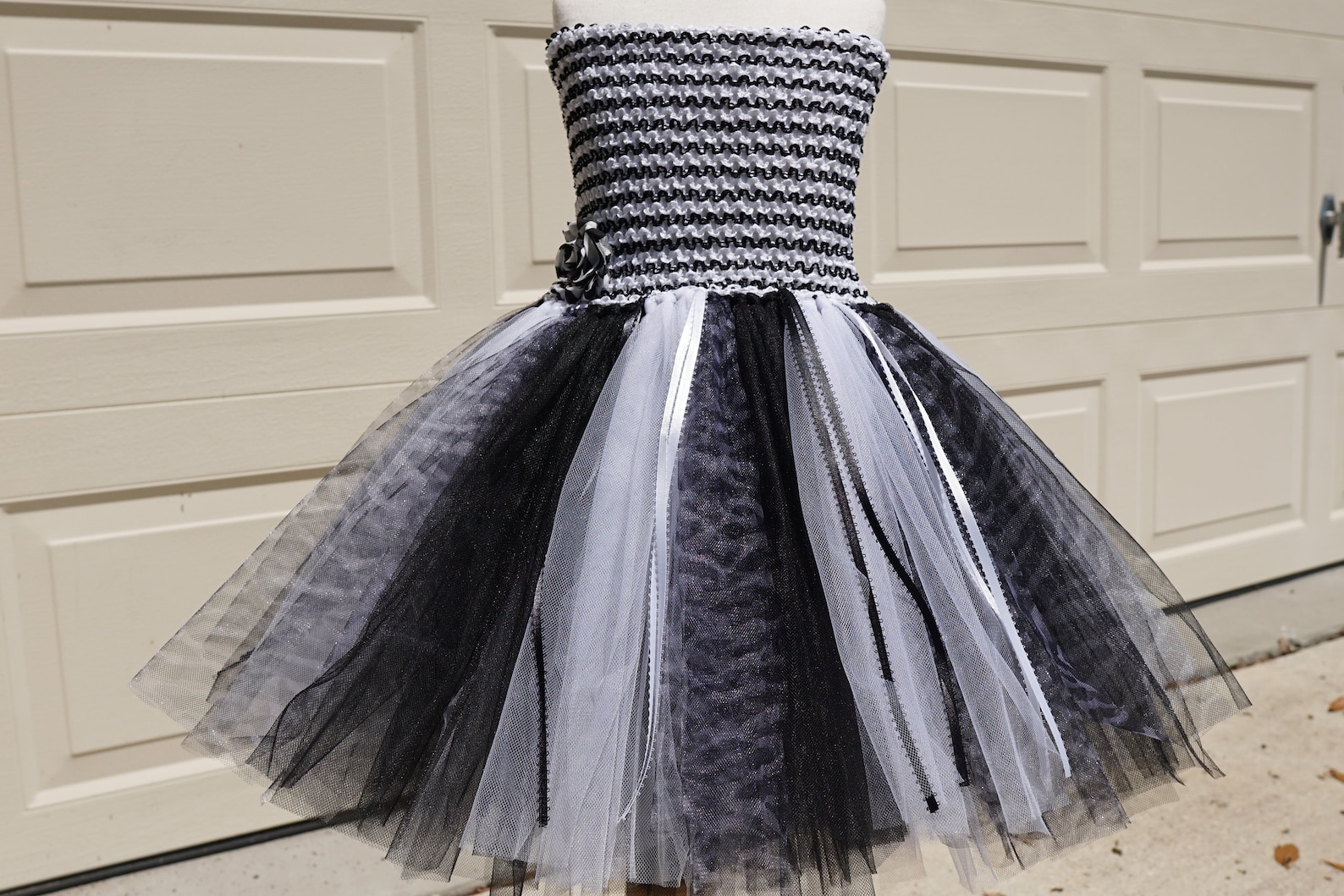 Zebra Tutu Dress, Toddler Tutu, Party Tutu, Black White Tutu Dress ...