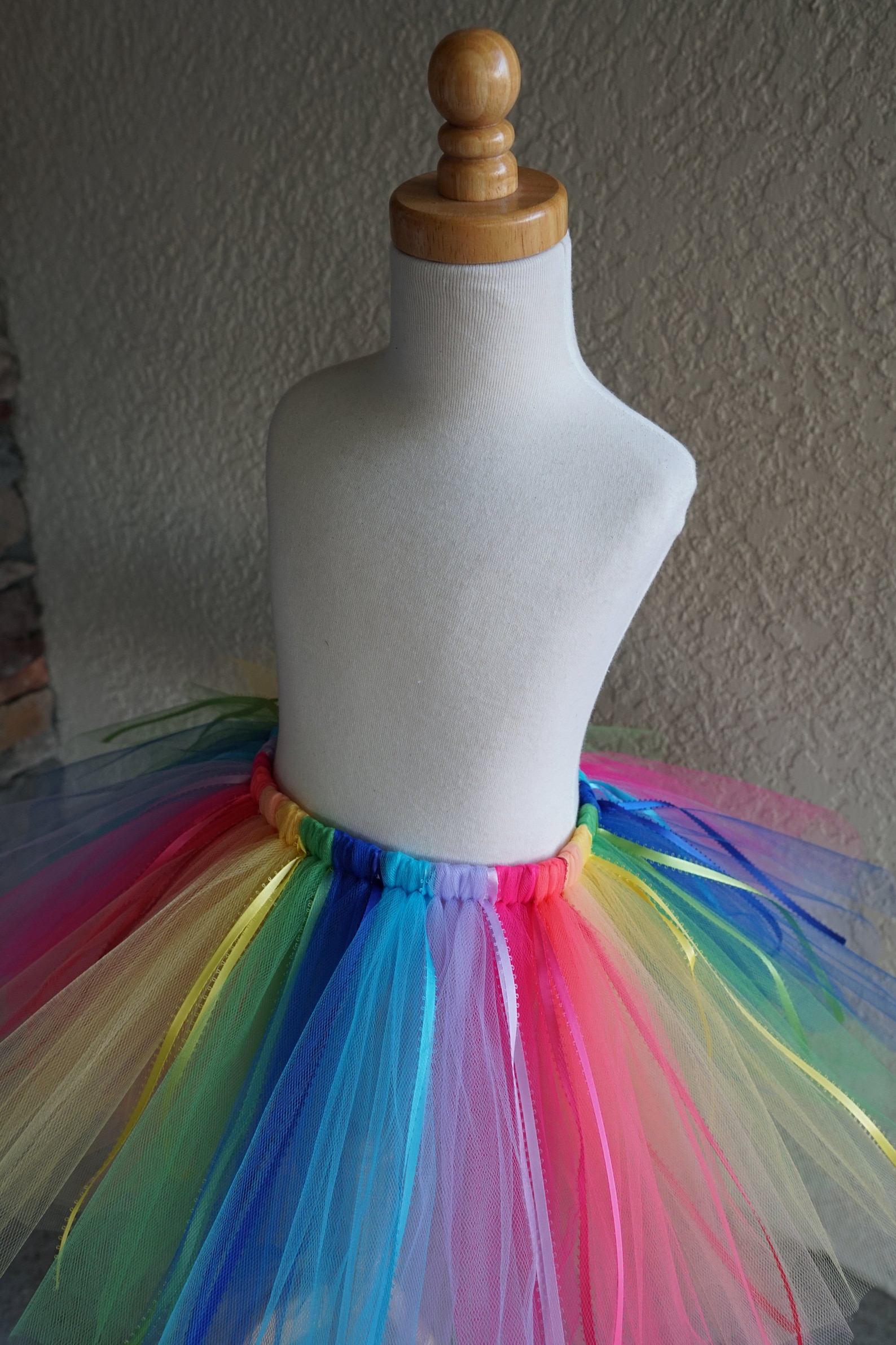 Adult Rainbow Party Adult Skirt Costume Tutu With Ribbon - Etsy