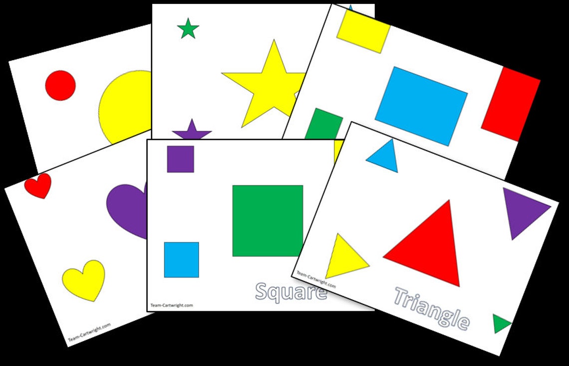 Shape Practice Play Doh Mats - Etsy