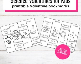 Printable Rock and Mineral Valentines, Science Valentine Cards ...