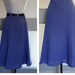 Vintage Purple Lilac Tone Skirt by Jacques Vert 1980's Fitted N Flared ...