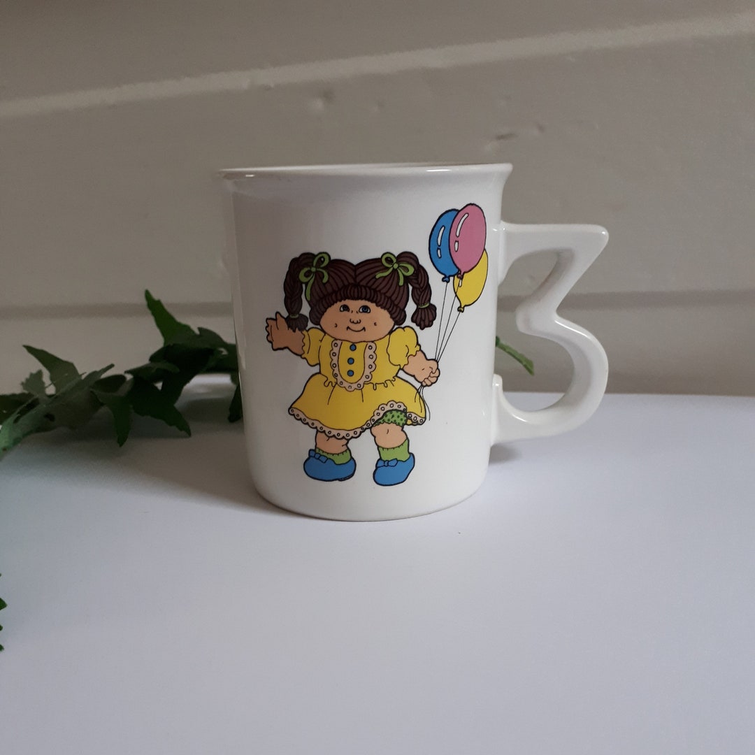 1985 Cabbage Patch Mug Childs Vintage Age 3 Collectible Mug Limited ...